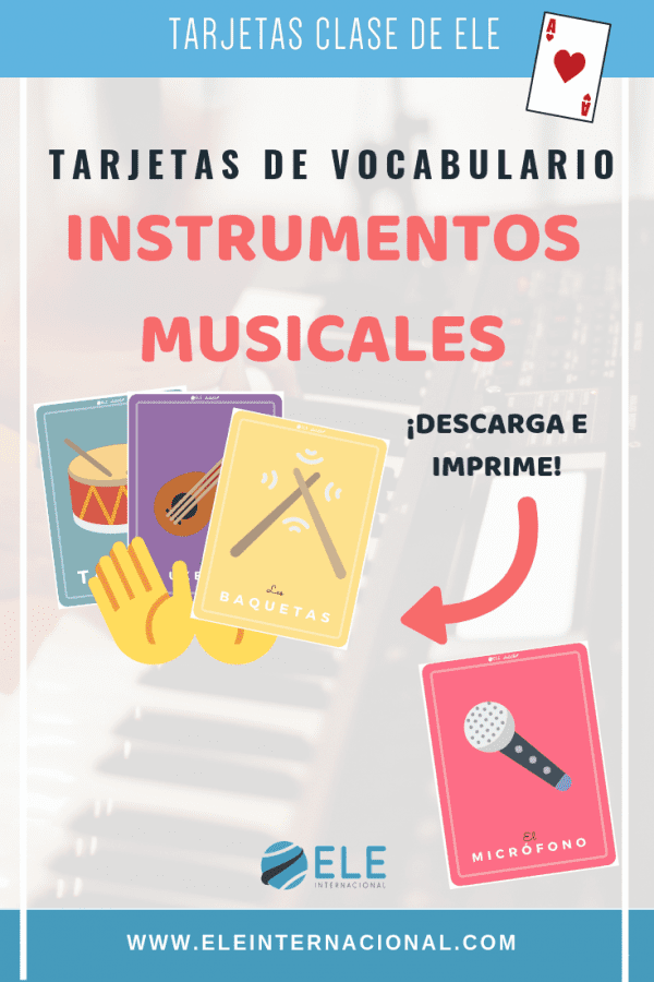 Flashcards: Instrumentos musicales - ELEInternacional