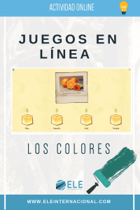 Actividad online: Jugar con los colores - ELEInternacional