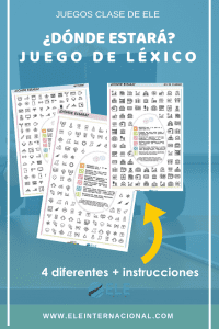 ¿Dónde estará?: Juego de léxico - ELEInternacional