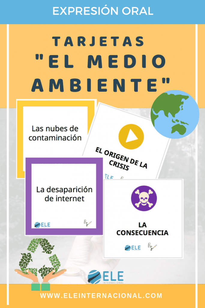 Juego de conversación para practicar el tema de la ecología en español
