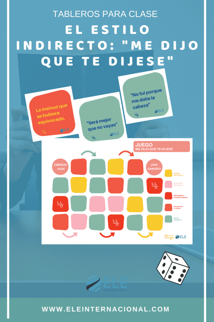 Estilo indirecto: juego de mesa para niveles a partir de B2