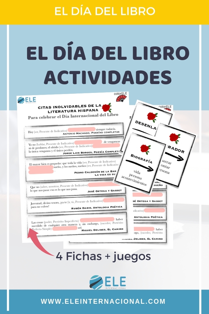 Celebra el día del libro en clase de español con este tabú literario