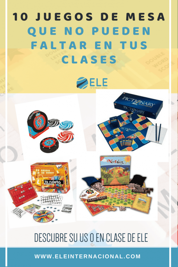 10 juegos de mesa que no pueden faltar en tus clases de español (I ...