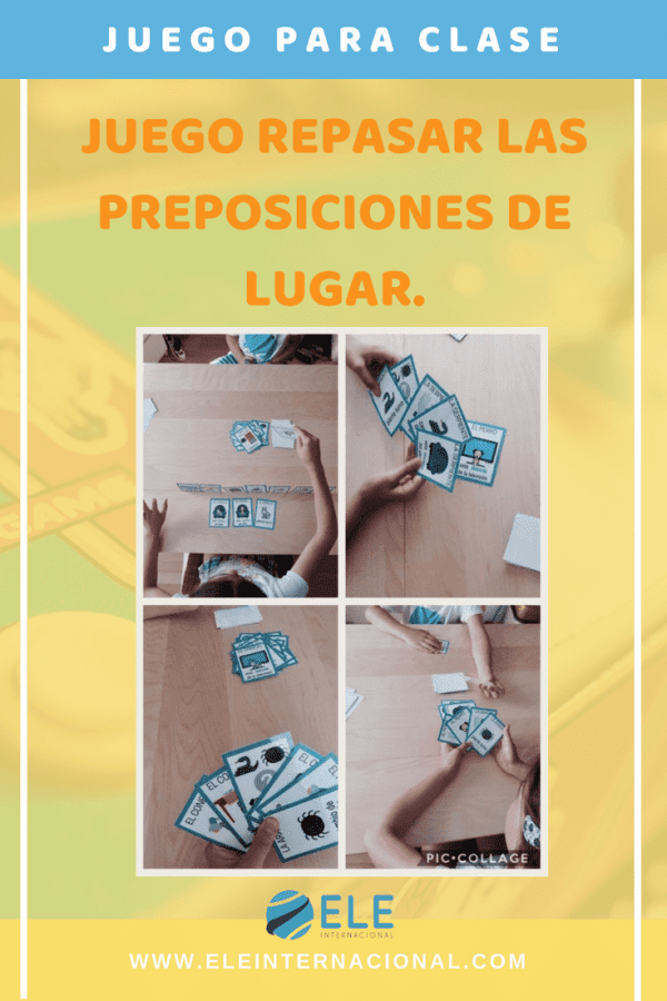 Juego para repasar preposiciones de lugar - ELEInternacional