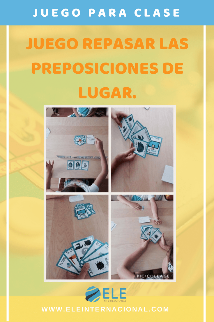 Juego para repasar preposiciones de lugar - ELEInternacional