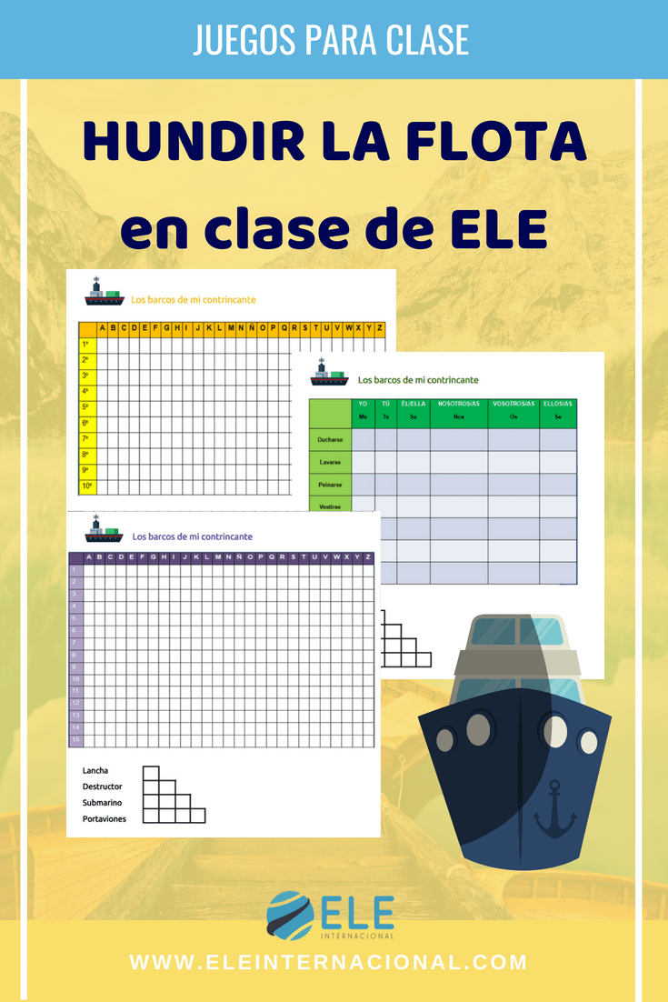 "Hundir la flota" para repasar español - ELEInternacional