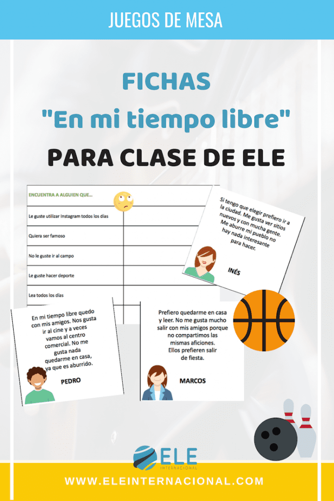 El tiempo libre en clase de ELE - ELEInternacional