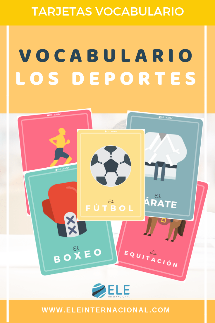 Flashcards: Vocabulario de deportes - ELEInternacional