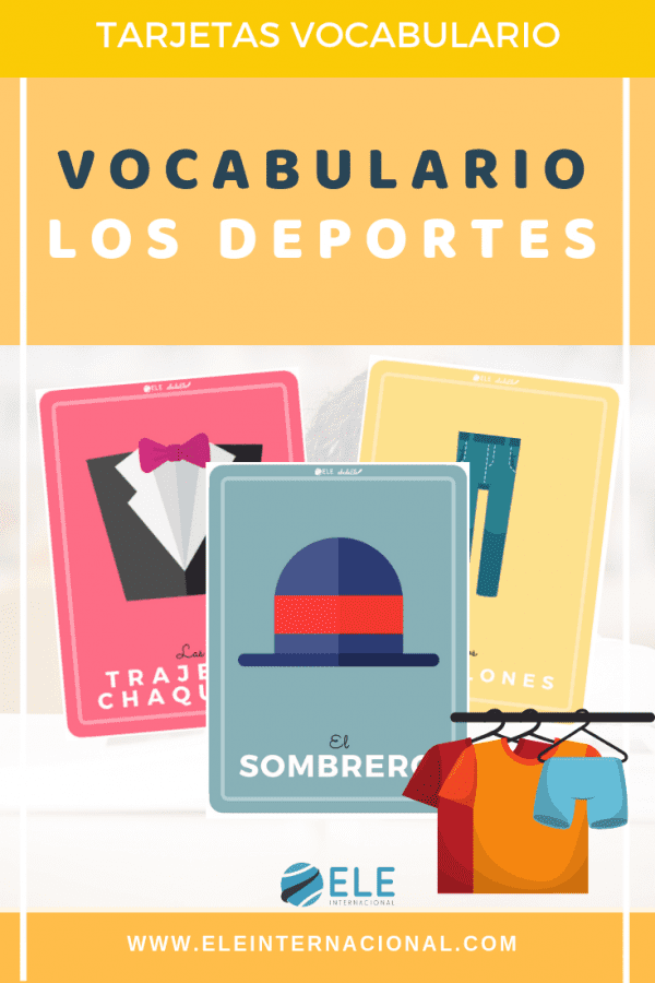 Flashcards: Vocabulario sobre la ropa - ELEInternacional