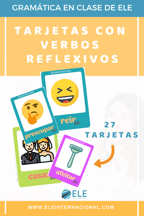Tarjetas con verbos reflexivos - ELEInternacional