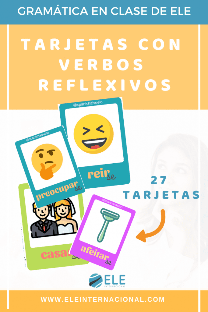 Tarjetas con verbos reflexivos - ELEInternacional