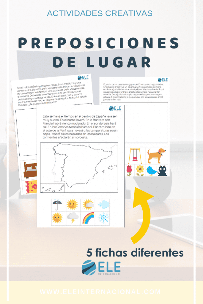 Trabajando las preposiciones de lugar en el aula de ELE