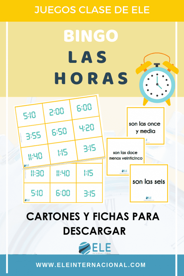 Jugar al bingo de las horas - ELEInternacional