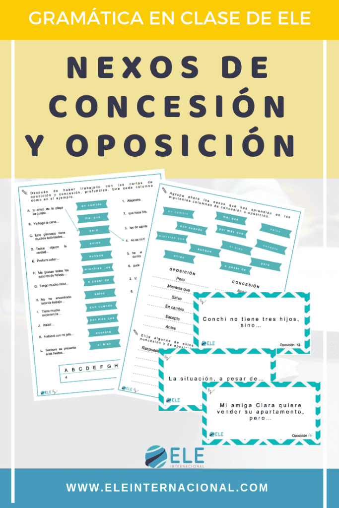 Nexos de concesión y oposición en clase de español - ELEInternacional