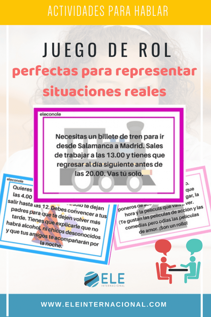 Juego de roles: ejemplo y propuesta de role-play para clase de ELE