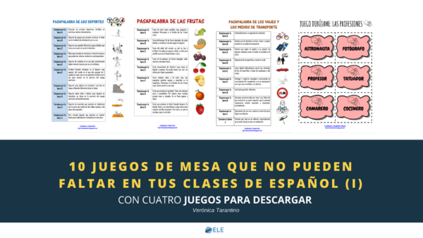 10 juegos de mesa que no pueden faltar en tus clases de español (I ...
