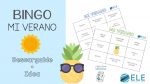 Bingo veraniego. Actividad para la vuelta al cole. - ELEInternacional