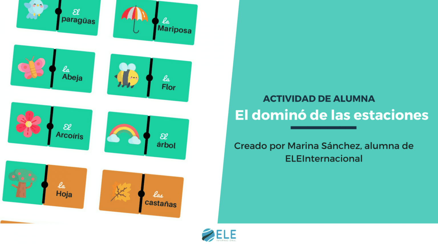 El dominó de las estaciones en clases de ELE - ELEInternacional