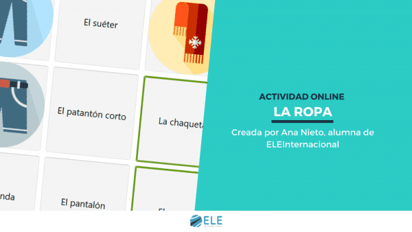 Actividad online sobre la ropa - ELEInternacional