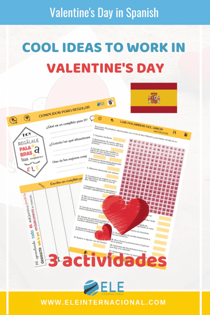 Dos propuesta e ideas para aplicar en tu clase de ELE en San Valentín