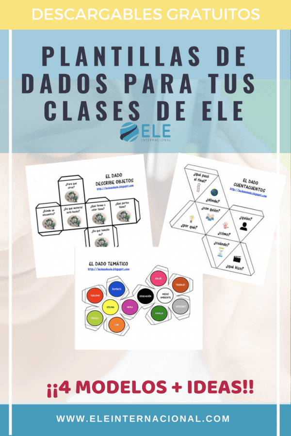 DADOMANÍA: Jugando con dados en la clase de ELE - ELEInternacional