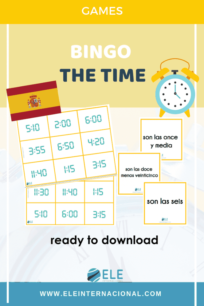 Jugar al bingo de las horas - ELEInternacional
