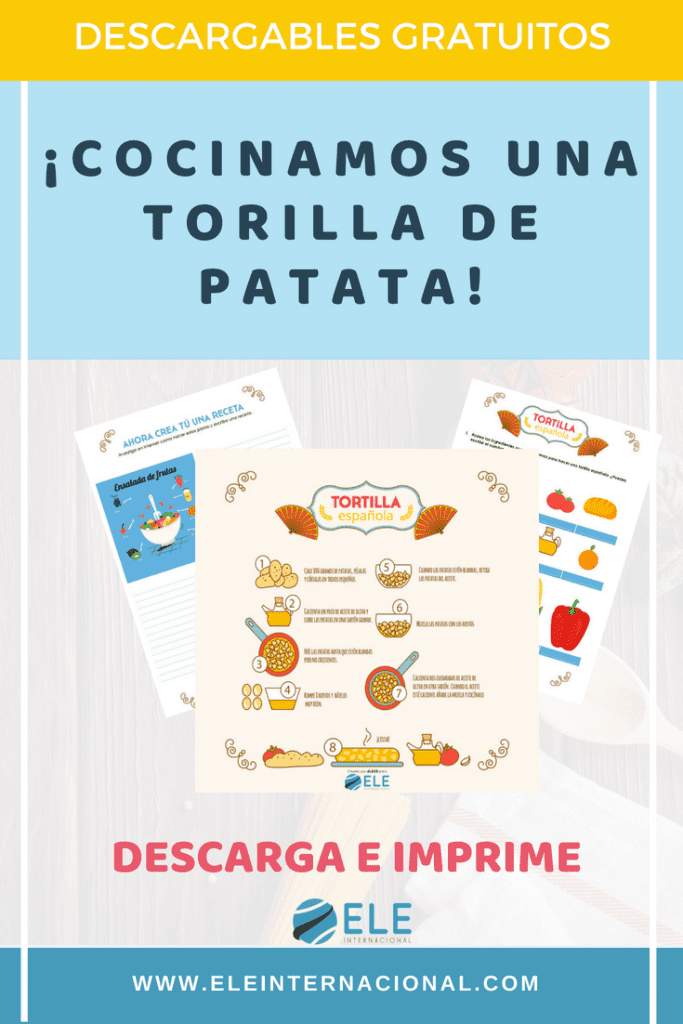 Practica el imperativo y los alimentos: Cómo hacer una tortilla ...