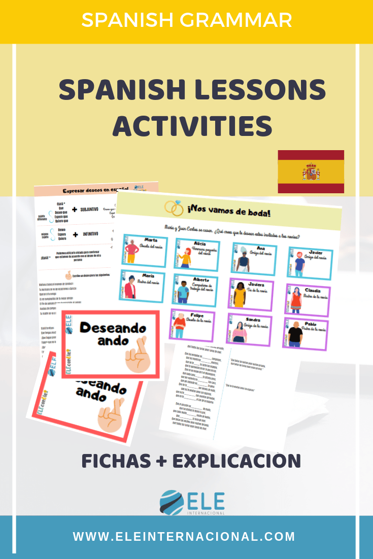 6 actividades para practicar la expresión del deseo en español