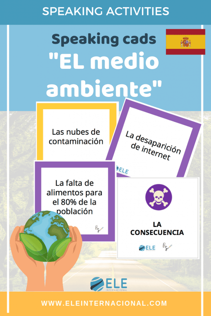 Juego de conversación para practicar el tema de la ecología en español
