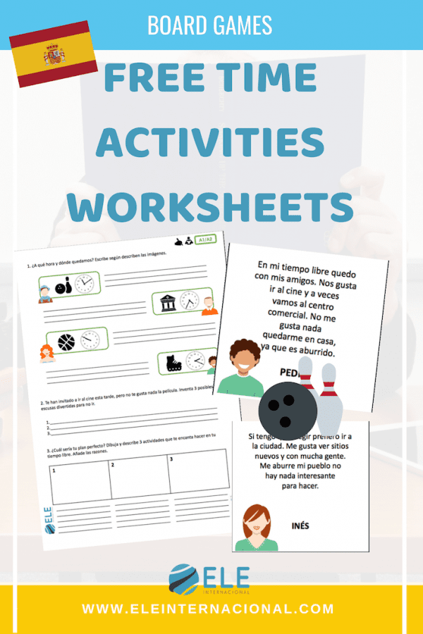 El tiempo libre en clase de ELE - ELEInternacional