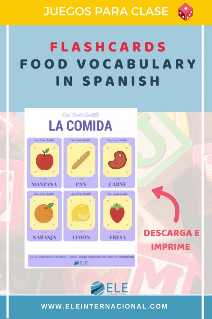 ¡Semana de ELE para niños! Día 4: La comida - ELEInternacional