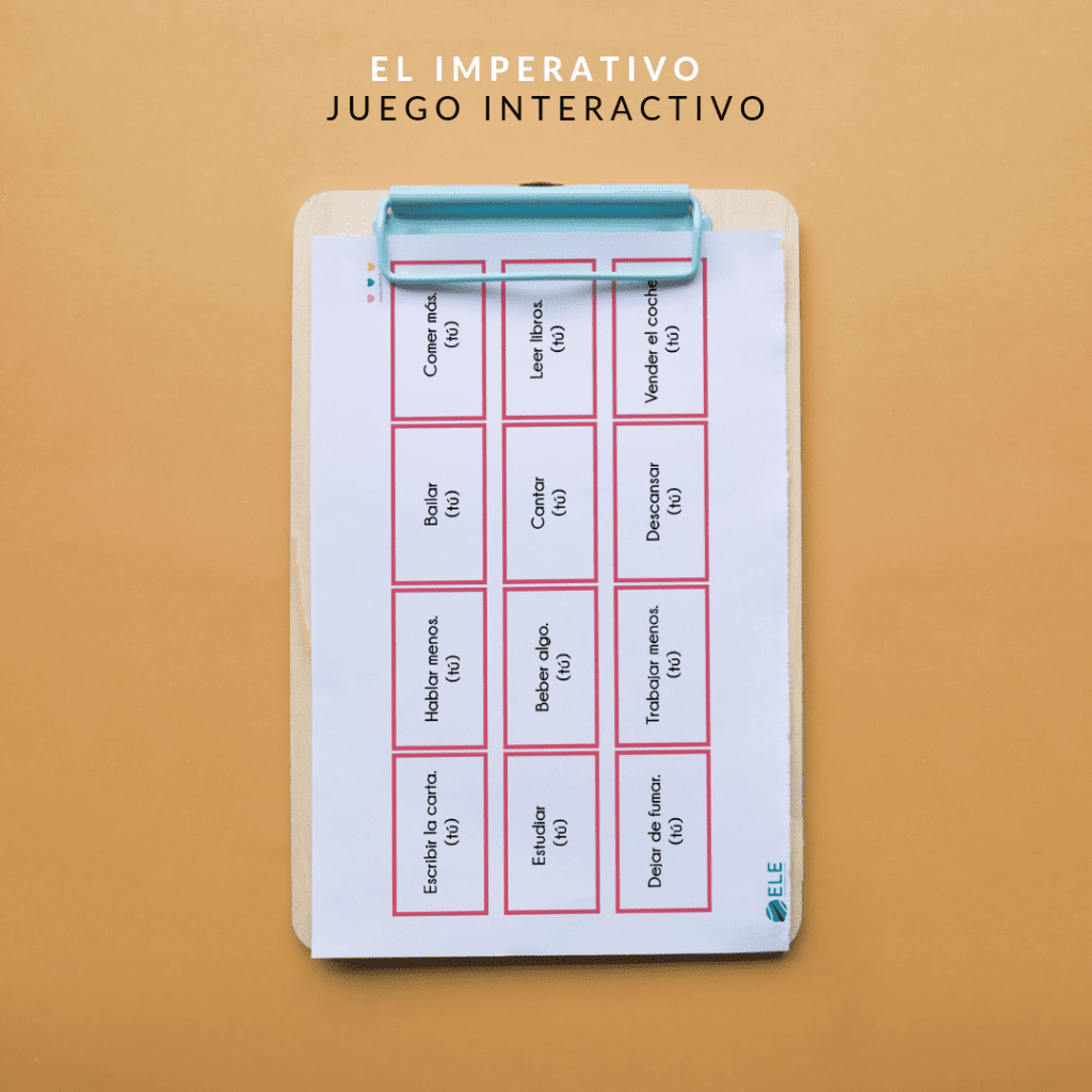 Pack de 5 juegos para enseñar español a extranjeros (a diferentes niveles)