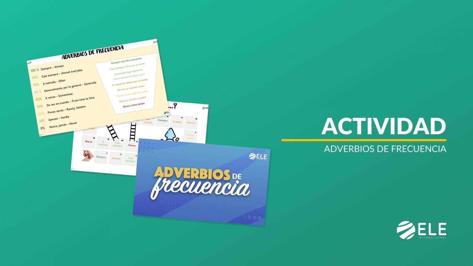 Adverbios de frecuencia en español: actividad y ejemplos para A1-A2