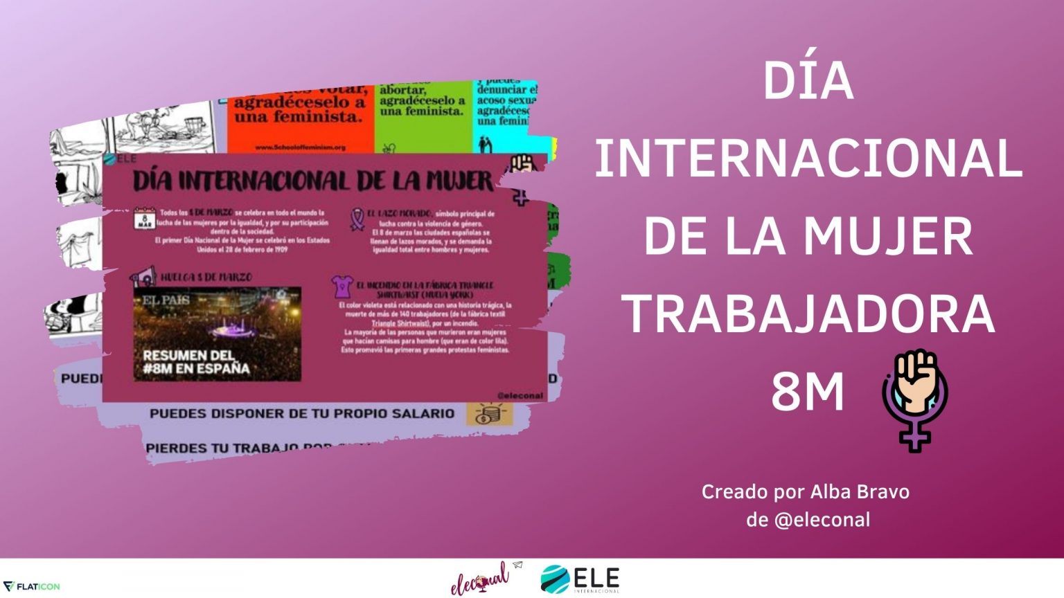Actividad sobre el Día Internacional de la Mujer (para niveles A2)