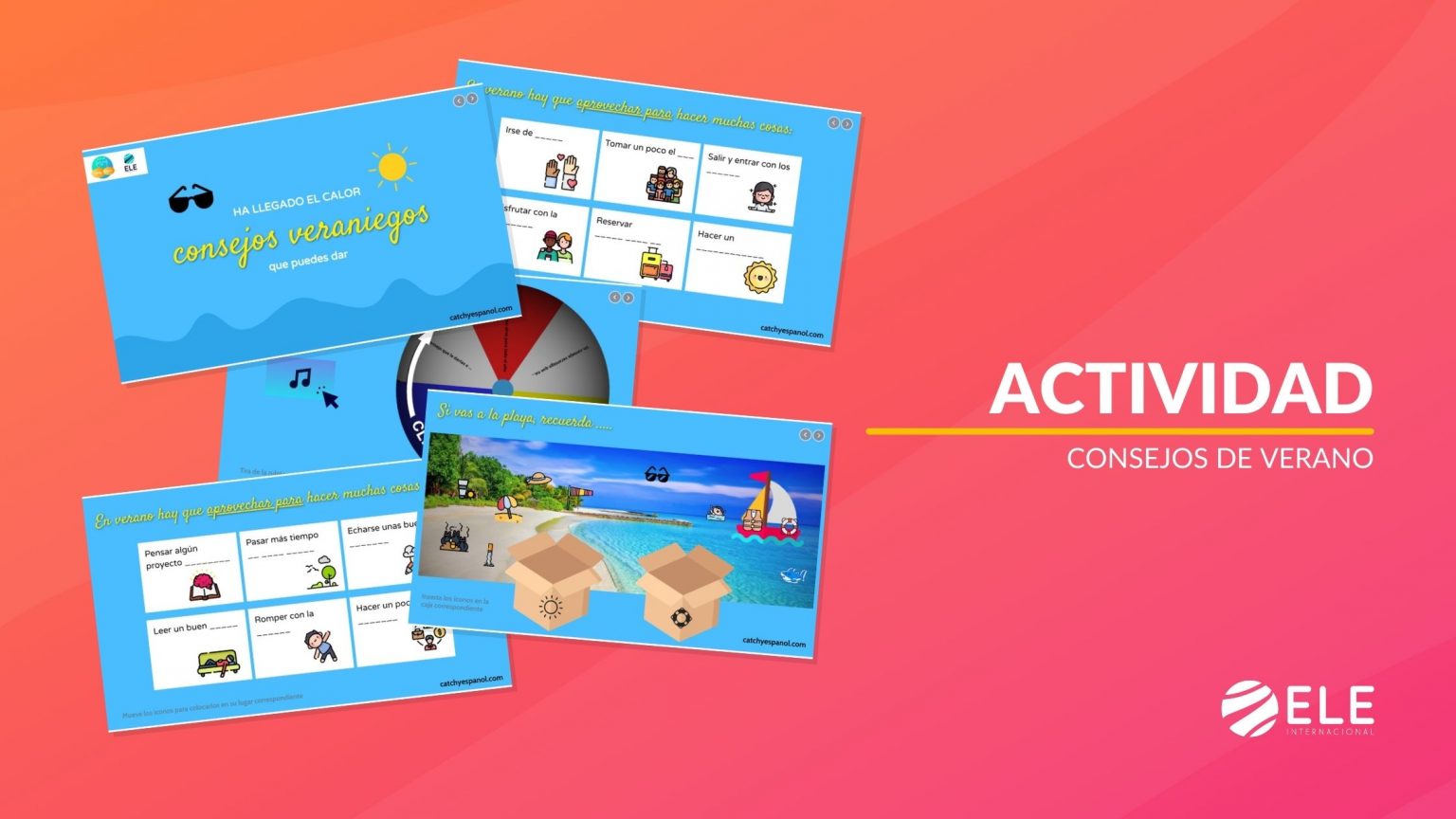 Materiales de ELE para el verano: 6 recursos creativos y divertidos