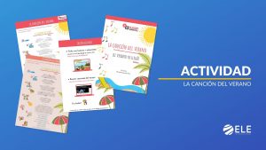Canción y actividad para enseñar el vocabulario de verano en español