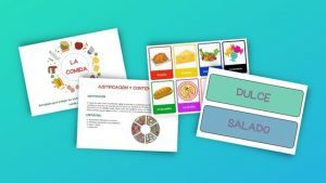 El vocabulario de la comida ELE para niños: actividad descargable gratuita