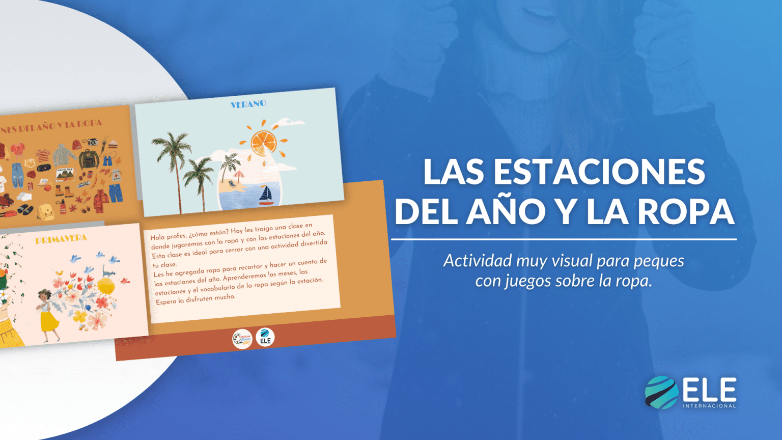 Actividad sobre las estaciones del año y la ropa en clase de ELE (A1-A2)