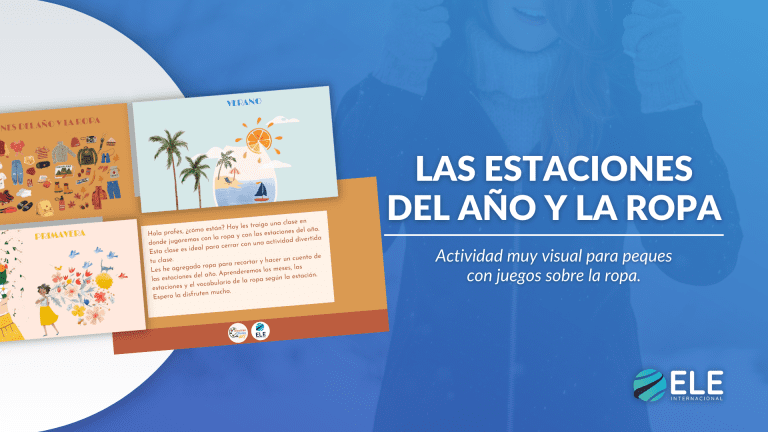 Actividad sobre las estaciones del año y la ropa en clase de ELE (A1-A2)