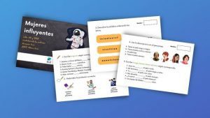 Profesiones de mujeres en español: Genially + juego Adivina quién