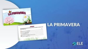 Actividades sobre vocabulario relacionado con la primavera (A2)