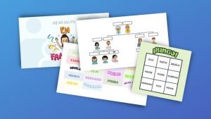 La familia: ejercicios de vocabulario en español (con bingo)