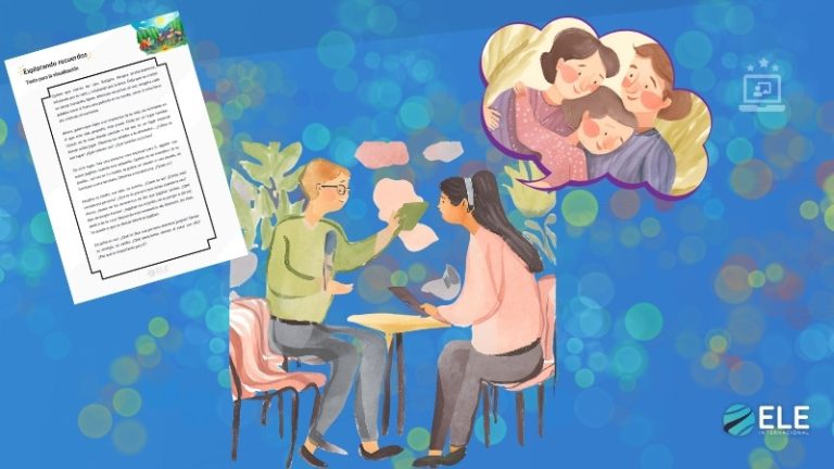 Actividad de visualización guiada para hablar de la familia en clase