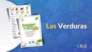 Las verduras en español: pack de actividades para niños