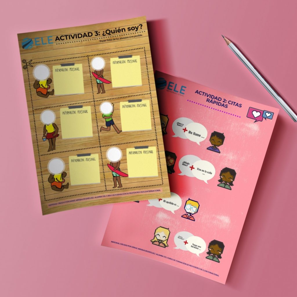 Actividad de alumna: La información personal - ELEInternacional